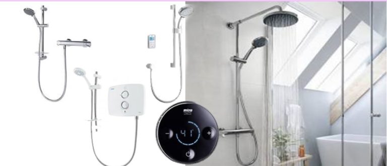 Showers - ACR Plumbing and Heating Ltd